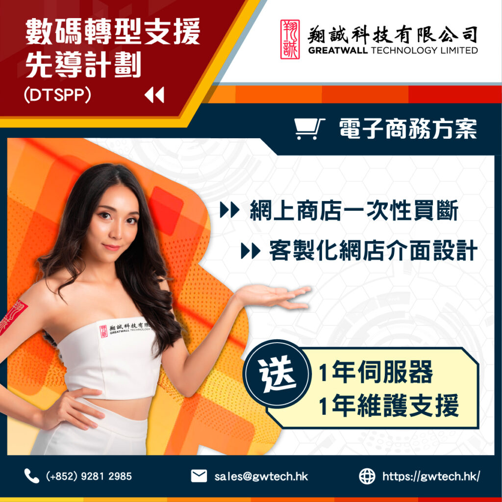 E-commerce System – Digital Transformation Support Pilot Programme